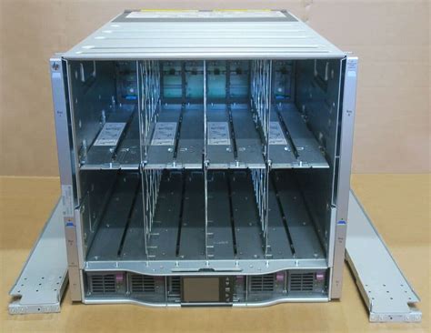 Hp Bladesystem C7000 16 Slot Blade Enclosure 4x Vc Flex10 10d 2x Aj820b 6x Psu