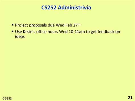 Cs 152 Computer Architecture And Engineering Cs252 Graduate Computer