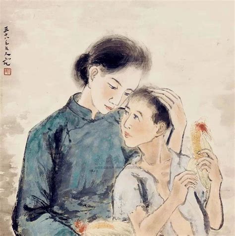 被淡忘的岭南画派骁将方人定作品50幅 人物画 转向 艺术
