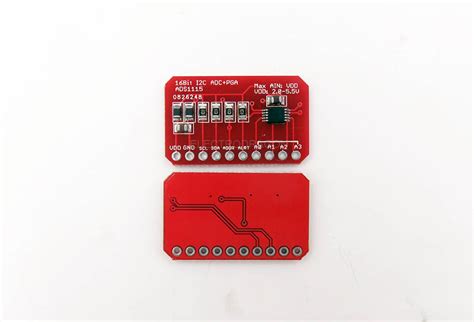 Ads1115 16bits Adcpga Breakout Board Electrodragon