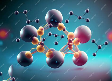 Premium Photo 3d Molecules Structure