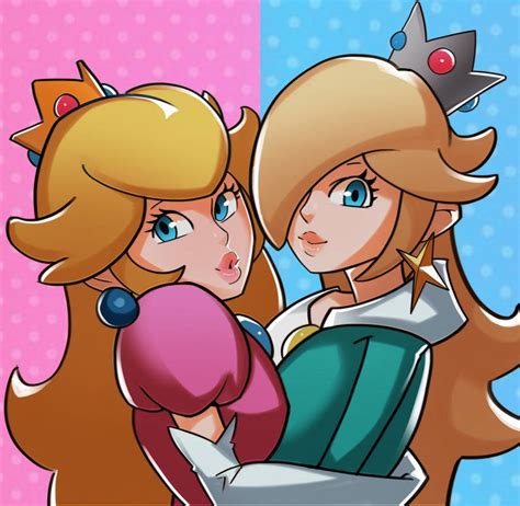 Princess Peach And Rosalina By Splashbrush On Deviantart
