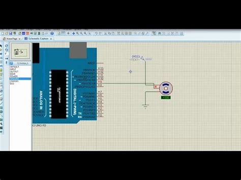 Servo Motor To Arduino Proteus Simulation Servo Sweep Arduino