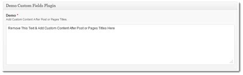 Create A Meta Box For A Custom Field