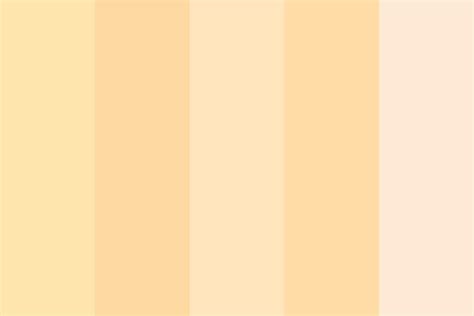 Peachy Summer Color Palette