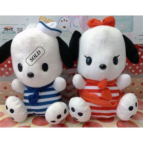 Sanrio Characters Pochacco And His Girlfriend Pochamii Swimsuit Big