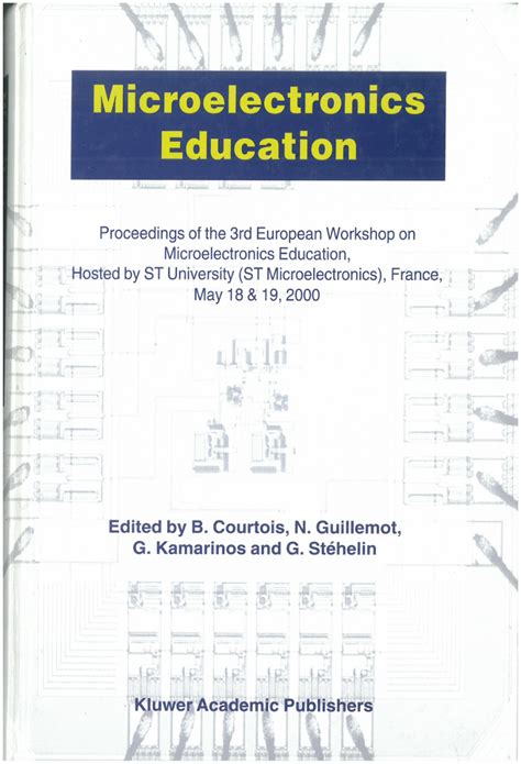 Pdf Geographically Distributed Teaching Laboratory For Microelectronic Design And Testing