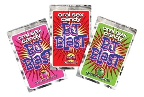 3 Pzs Dulces Bj Blast Oral Sex Candy 18 Grs Meses Sin Interés
