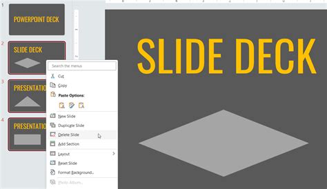 How To Delete A Slide In Powerpoint