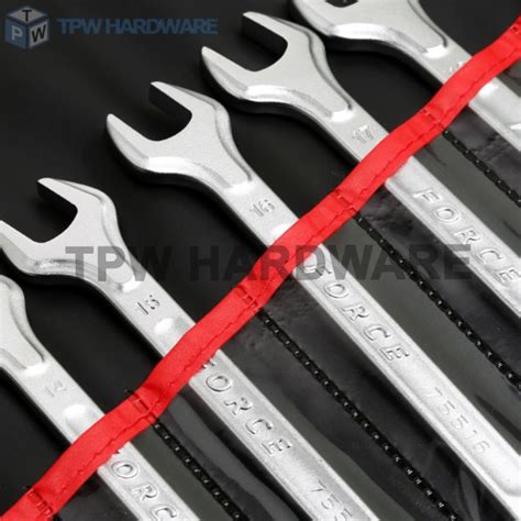 Force 5141k ชุดประแจแหวน 8 24มม 14ชิ้น Tpw Hardware เครื่องมือช่าง