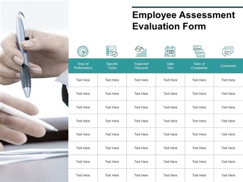 Employee Assessment Evaluation Form Ppt Powerpoint Presentation Slides Layo