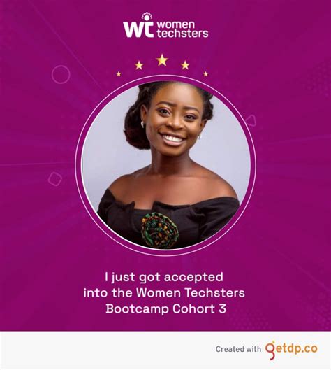Agnes Obikaonu On Linkedin I Am So Excited That I Have Been Accepted Into The Women Techsters