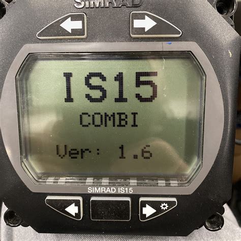Simrad Is15 Combi Display Tested With 90 Day Warranty And Suncover