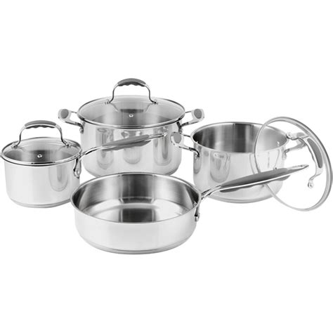 Classic Chef Stainless Steel Cookware Set 7pc Binuns South Africa