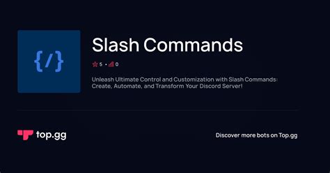 Add Slash Commands Discord Bot The 1 Discord Bot And Discord App List