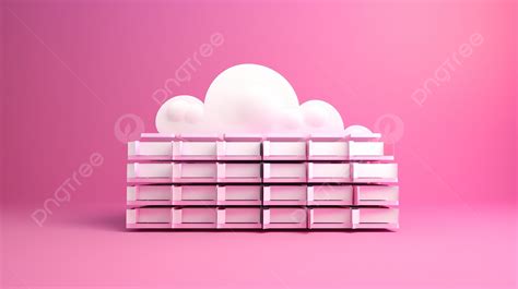 Cloud Based File Storage A 3d Rendered Panoramic View Background Cloud Hosting Cloud Server