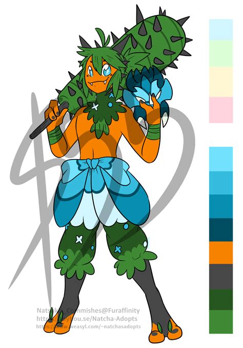 Anthro Ogerpon Adopt Closed — Weasyl