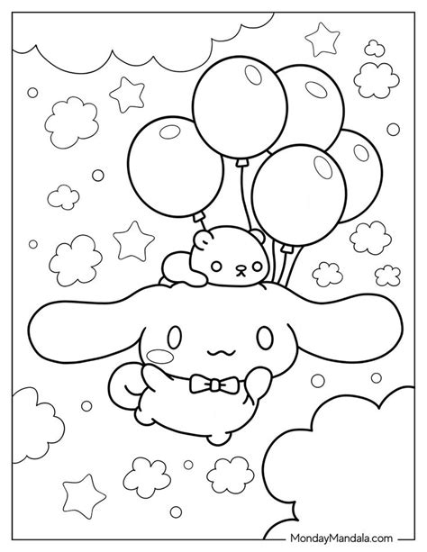 22 Cinnamoroll Coloring Pages Free Pdf Printables Coloring Pages