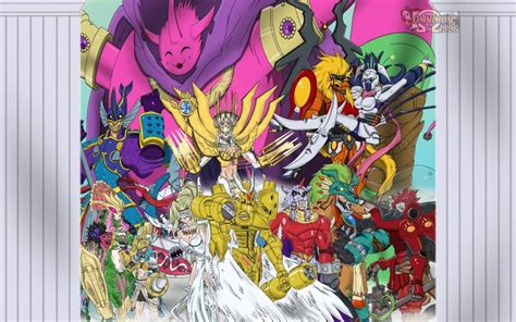 Apollomon Bacchusmon Ceresmon Dianamon Junomon Jupitermon Marsmon