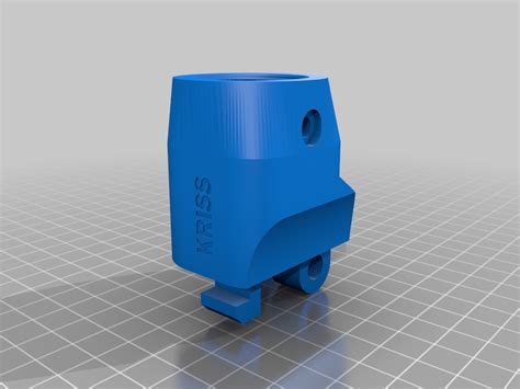 Free Stl File Kriss Vector Stock Adapter Rmx ・object To Download And