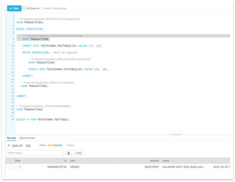 Snowflake Transactions Vs Sql Server Transactions
