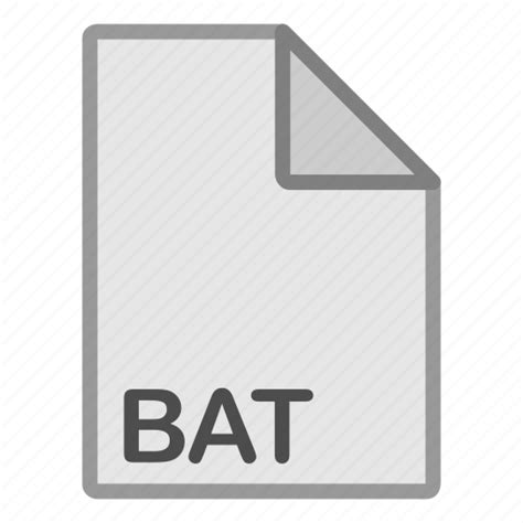 Bat Extension File Format Hovytech Programming Type Icon Download On Iconfinder