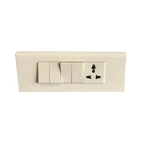 6A Legrand Modular Switch Socket Combination Plastic At Best Price In Thane