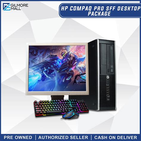 HP COMPAQ PRO SFF SLIM Desktop Package Intel Celeron G Series 2nd Gen 4GB RAM Brand New