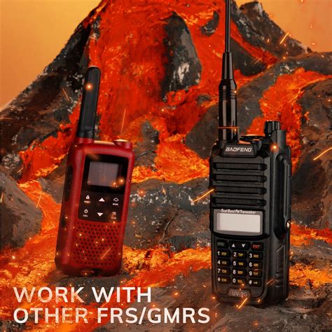 Baofeng Uv 9g Gmrs Ip67 Waterproof Radio 1 Pair Baofeng
