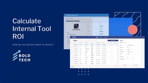 How Do You Calculate Roi On An Internal Tool
