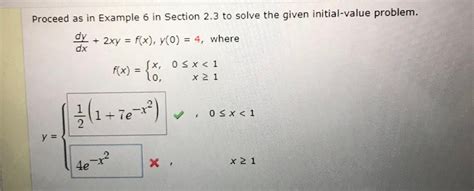 solved proceed as in example 6 in section 2 3 to solve the