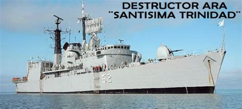 Comando Malvinas Reflotaron El Destructor Santísima Trinidad Hundido