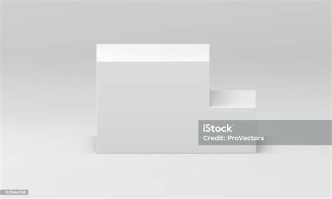 흰색 3d 받침대 계단 단계 전시회 수상 경기장 최고의 챔피언 축 하 현실적인 벡터 1위에 대한 스톡 벡터 아트 및 기타 이미지 1위 3차원 형태