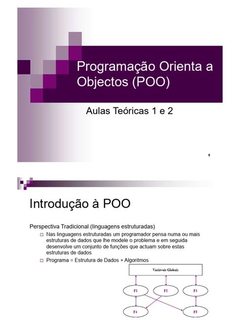 Introdução à Programação Orientada A Objetos Pdf Programação