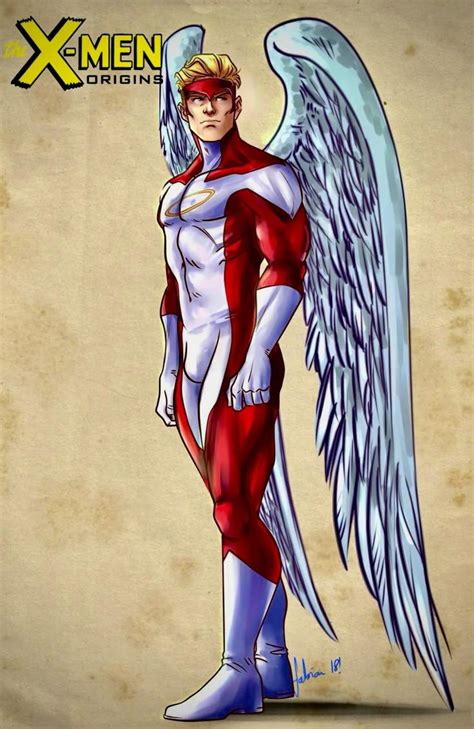 Marvel Comics Angel Arcangel X Men Superhero With Wings Angel X Men