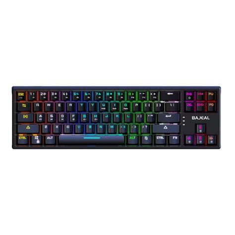 PVMF K71 Key Gaming Mechanical Keyboard 71 Key Green Axis Keycap USB Wired Mechanical Keyboard