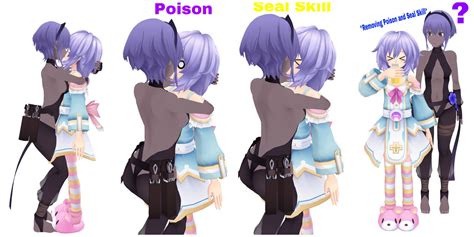 Mmd Hassan Of Serenity Kissing Plutia By Megaali On Deviantart