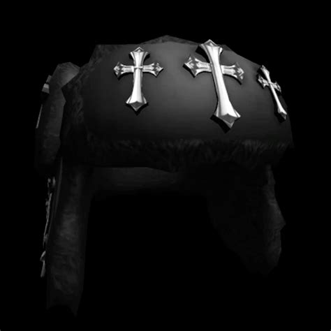 Roblox Emo Hat With Crosses