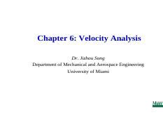 Chapter Velocity Analysis Pdf Chapter Velocity Analysis Dr Jizhou Song Department Of
