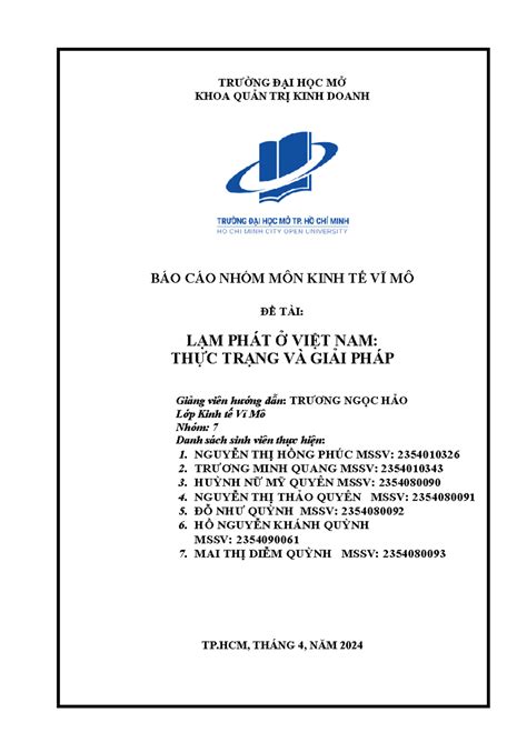 Inbound TRƯỜNG ĐẠI HỌC MỞ KHOA QUẢN TRỊ KINH DOANH BÁO CÁO NHÓM MÔN KINH