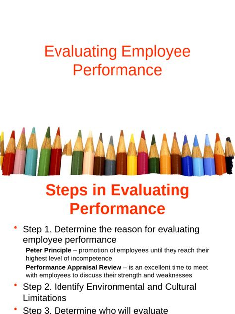 Chapter 7 Evaluating Employee Performance Pdf