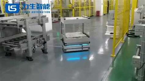 激光导航AGV对接生产线应用 高清1080P在线观看平台 腾讯视频