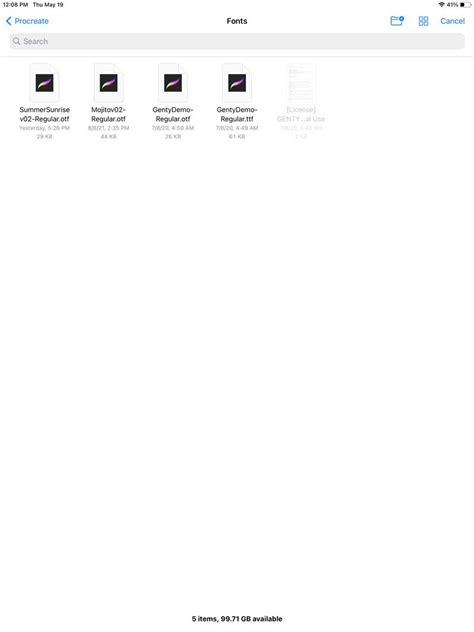 How To Install And Use Fonts In Procreate Kelly Leigh Creates