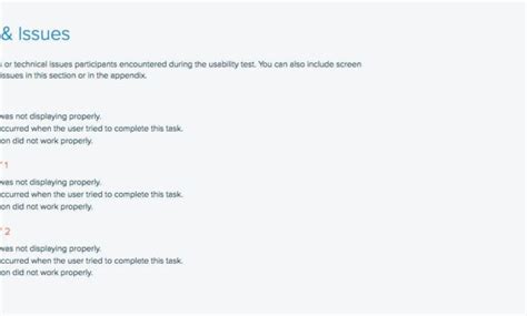 How To Write A Usability Testing Report With Samples Xtensio Regarding