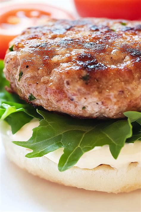 Healthy Ground Turkey Burger