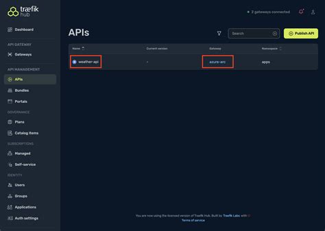 Deploy Traefik Hub Api Management On Azure Arc Traefik Hub Documentation