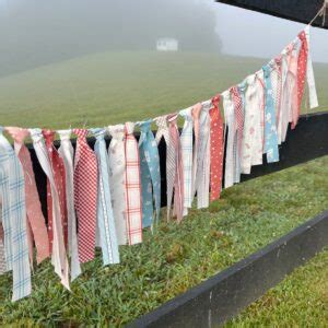 No Sew Flag Bunting Craft Tutorial Clover Needlecraft