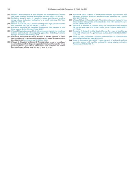neural network based actuator fault diagnosis for a non linear multi