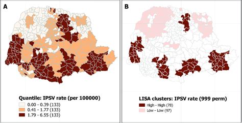 A Spatial Distribution Of Weighted Intimate Partner Sexual Violence