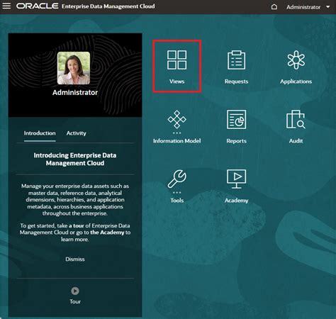 Integrating Dimension Metadata From Enterprise Data Management Cloud